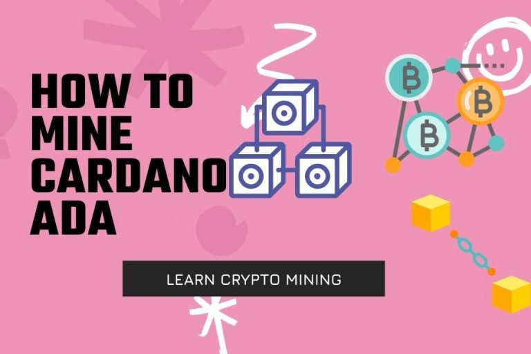 How to Mine Ada Coins (Cardano) | Earn ADA coins - CavemenTech ...