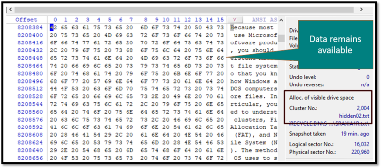 Windows Master file table, MFT forensics - CavemenTech - Demystifying ...
