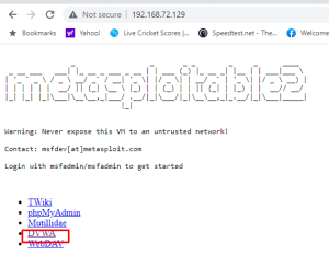 DVWA Walkthrough Step by Step - CavemenTech - Demystifying Technology