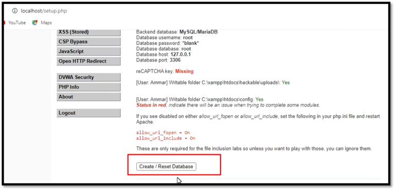 DVWA Walkthrough Step by Step - CavemenTech - Demystifying Technology