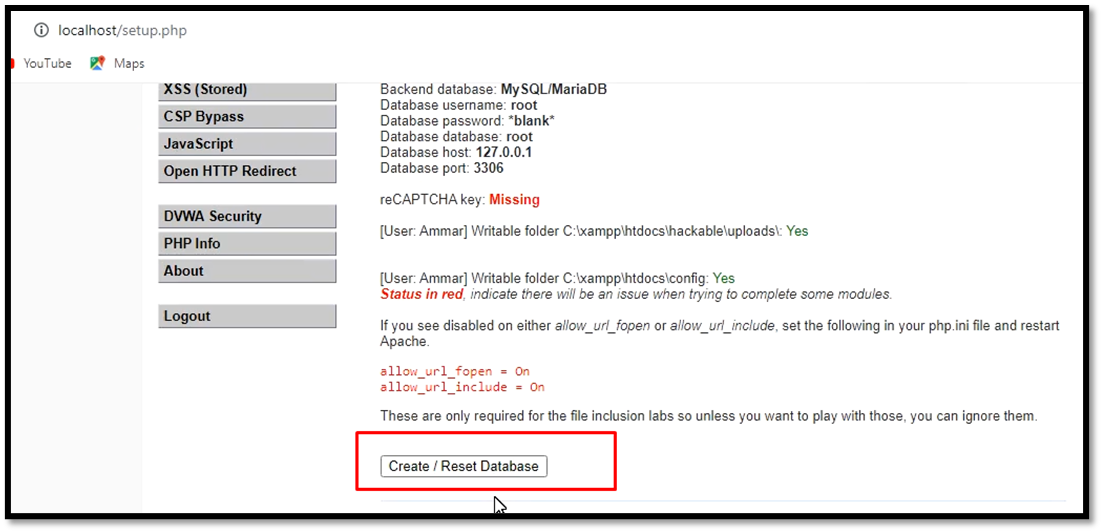 DVWA Walkthrough Step by Step - CavemenTech - Demystifying Technology