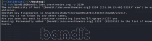 Over the Wire - Bandit Complete Write up - CavemenTech - Demystifying ...