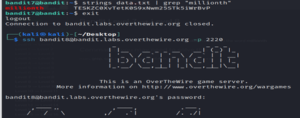 Over the Wire - Bandit Complete Write up - CavemenTech - Demystifying ...